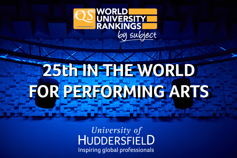 Top 25 ranking for University of Huddersfield — 4barsrest
