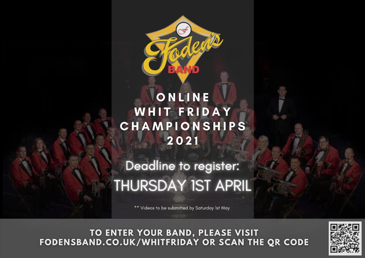 Open entry for Foden's Whit Friday contest — 4barsrest