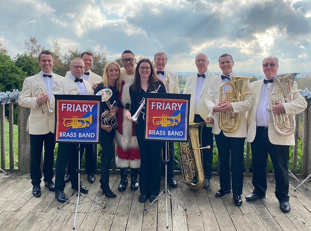 Friary television media warm up for Brass in Concert — 4barsrest