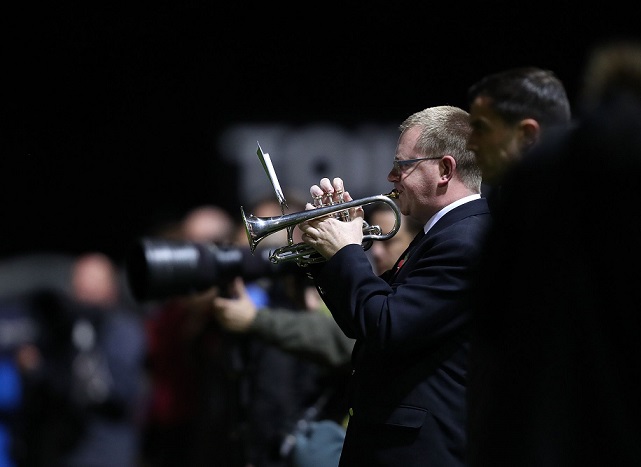 Sandhurst Silver lead Last Post respects — 4barsrest