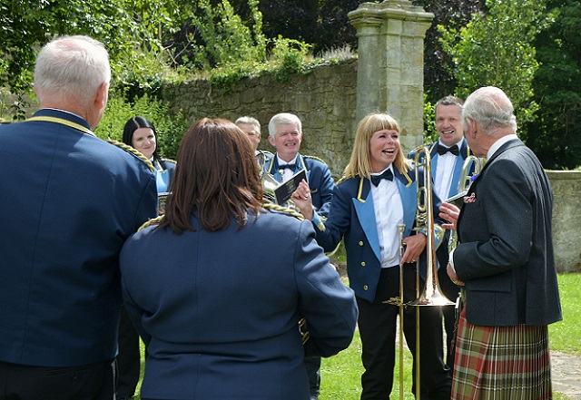 Unison Kinneil welcome King Charles to Scotland — 4barsrest