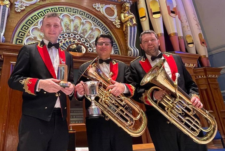 Black Dyke round off year with annual awards — 4barsrest