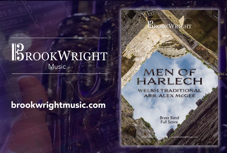 BrookWright Music: Men of Harlech (trad arr. Alex McGee) — 4barsrest