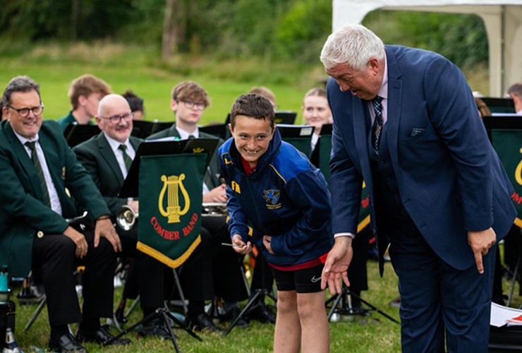 Past, present and future celebrated by Comber Brass — 4barsrest