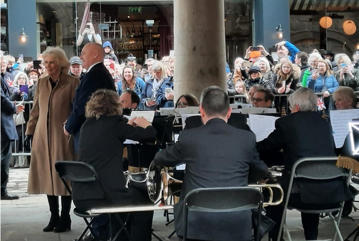 Shrewsbury provide musical consort for royal visit — 4barsrest
