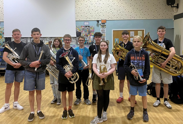 Principal leads at NYBBGB Children's Band — 4barsrest