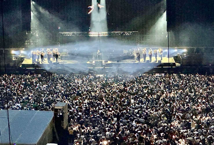 And the award for the best band gig in the world this year goes to ...