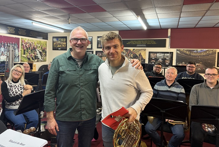 Goldscheider returns for Gregson Concerto with Tredegar — 4barsrest